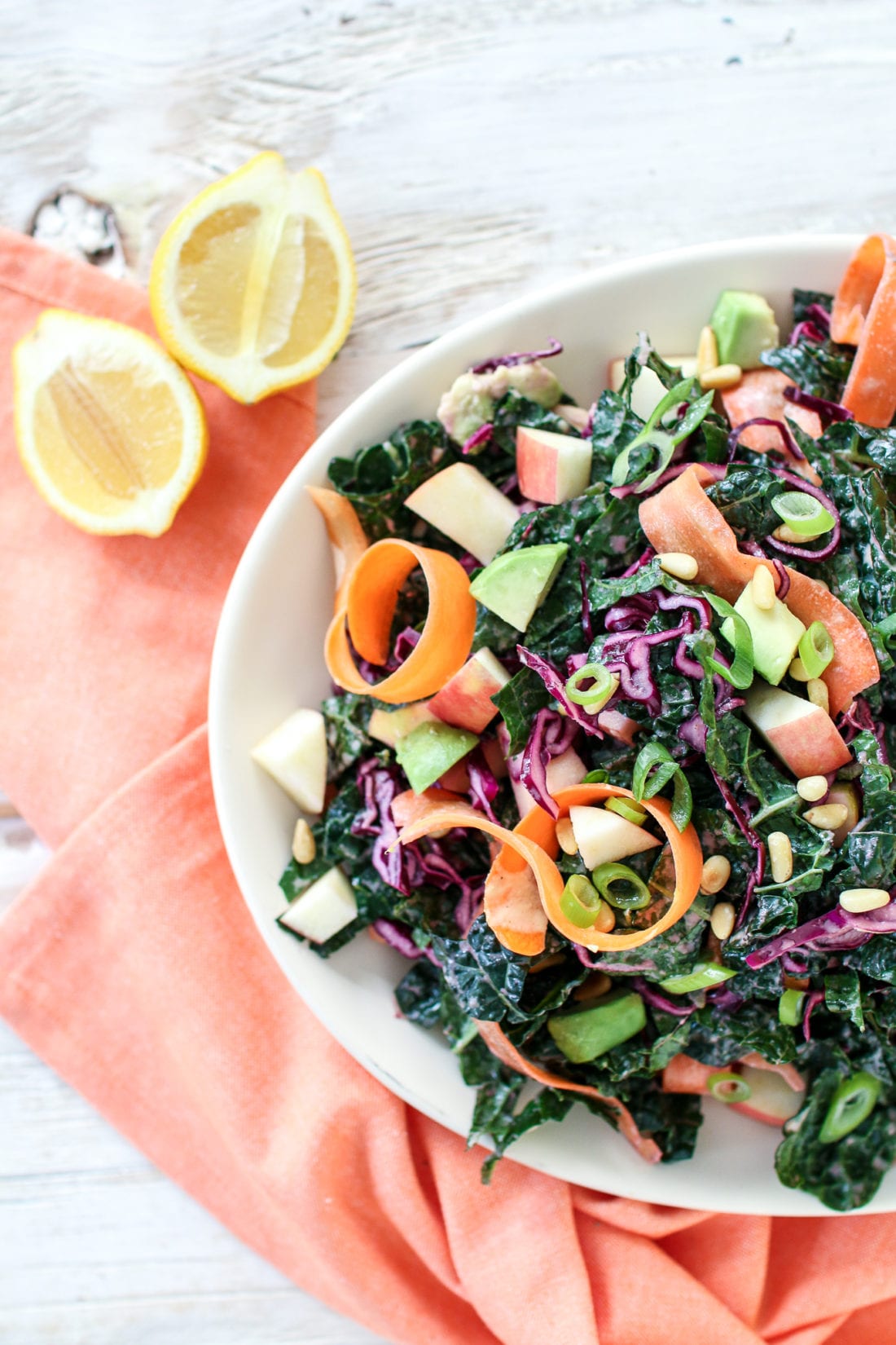 Winter Detox Salad with Lemon Ginger Dressing - Healthnut Nutrition